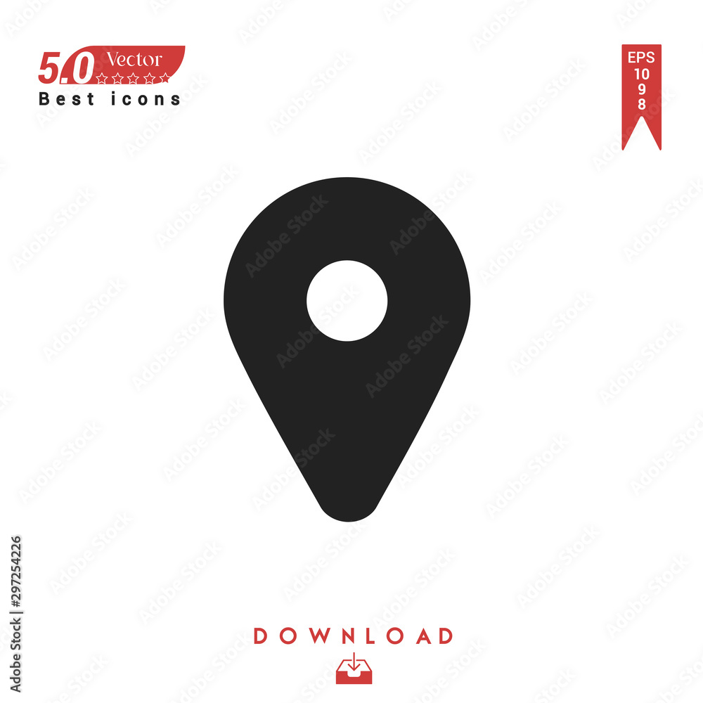 black placeholder icon. placeholder icon vector isolated on white ...