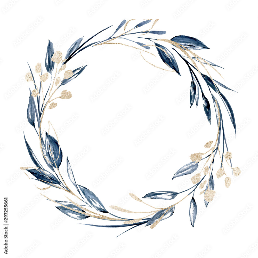 Blue Leaf Clip Art