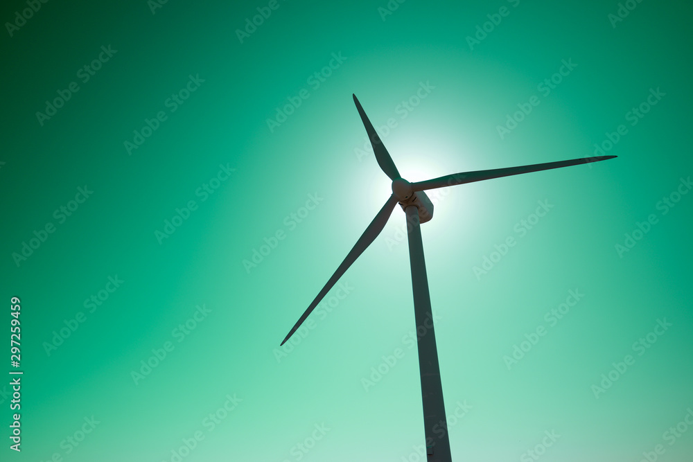 Wind energy concept Stock Photo | Adobe Stock