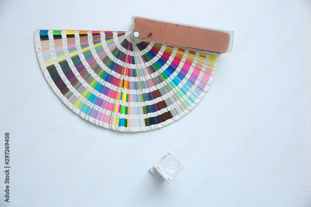 Sample colors catalogue pantone or colour swatches book Stock Photo ...