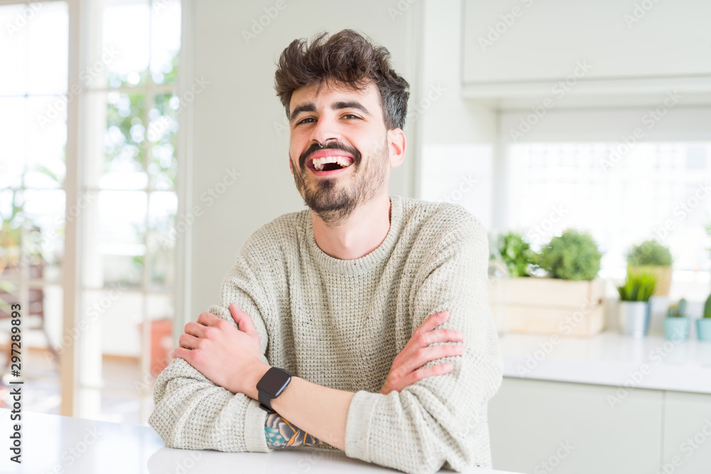 Big Smiling Face Person