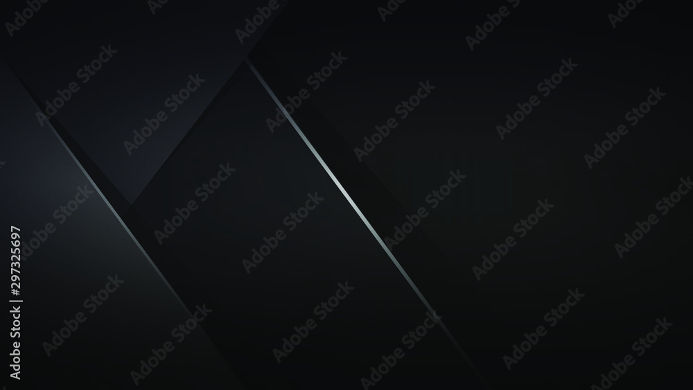 Stylish black background. Ready-made illustration, wallpaper or element ...