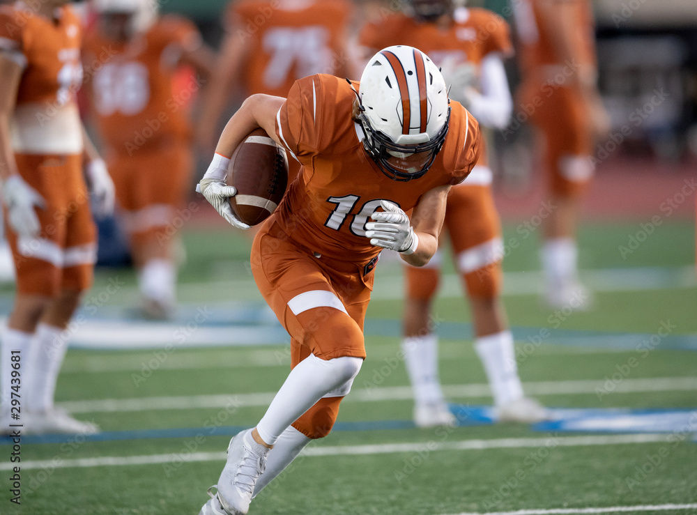 Great action photos of football players making amazing plays during a ...