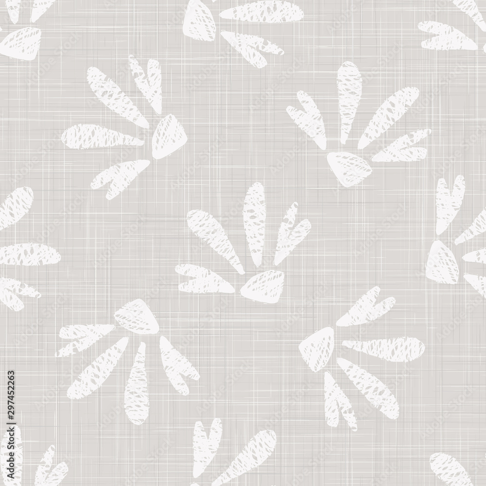 White Flower Cloth Texture