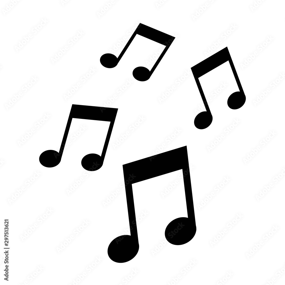 Music note icon. Music note icon page symbol for your web site design ...