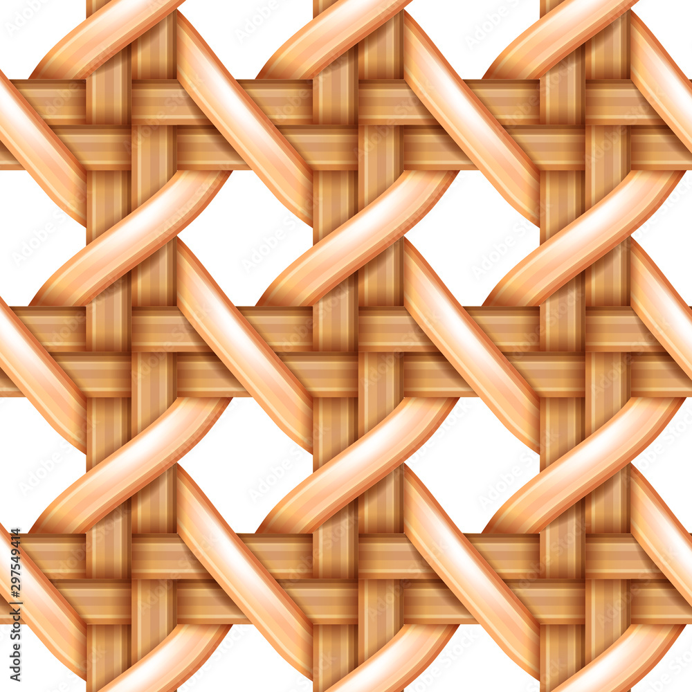 bamboo wood weaving pattern, natural wicker texture surface theme ...