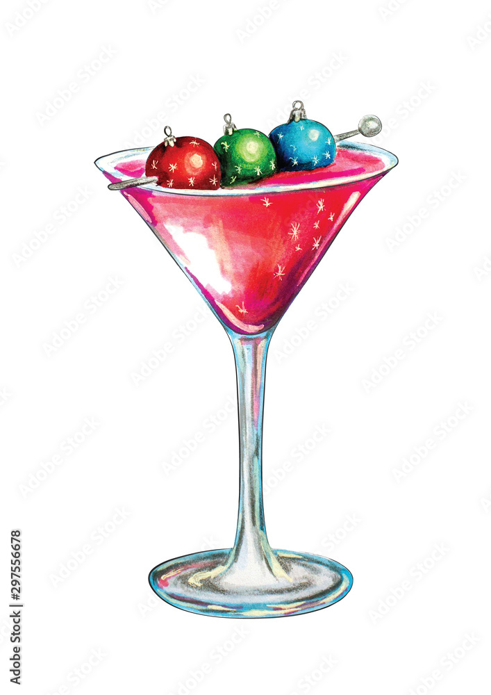 Pink Martini Drawing