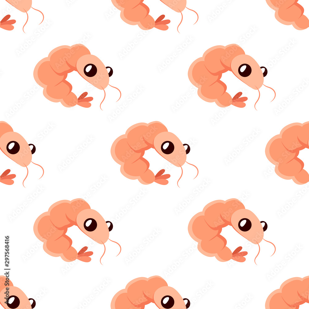 Baby Shrimp Cartoon