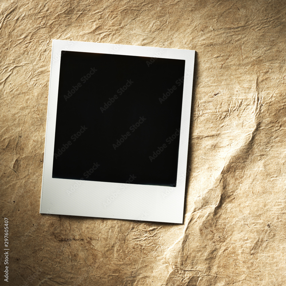 polaroid style photo frame Stock Photo | Adobe Stock