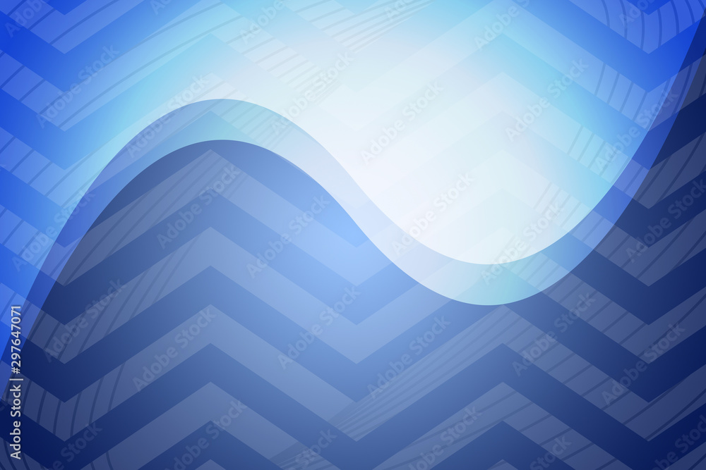 abstract, blue, wave, lines, design, illustration, wallpaper, light ...