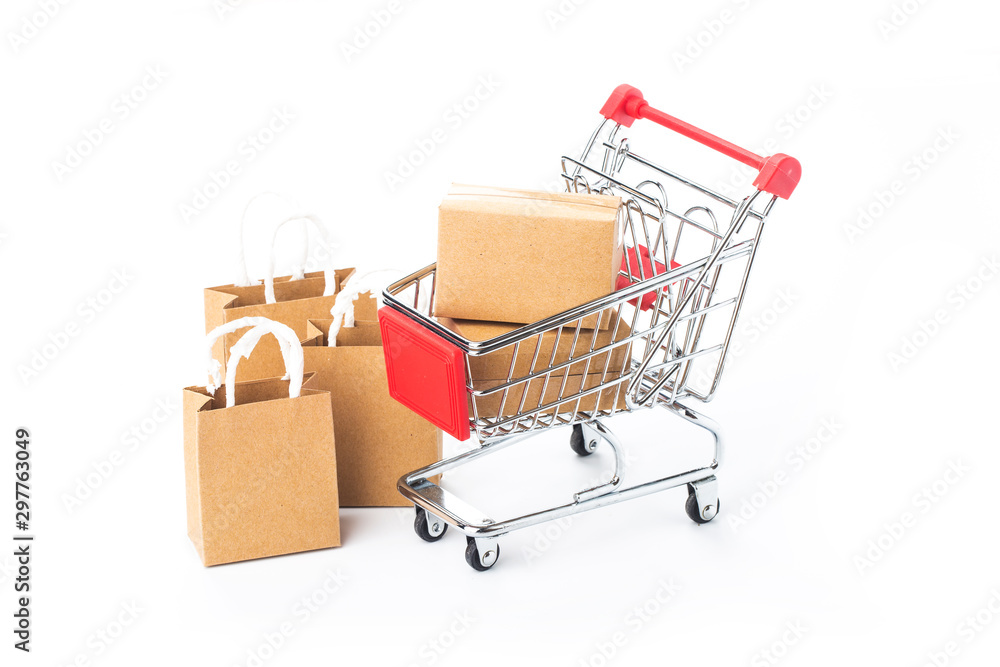 shopping online at home concept.online shopping is a form of electronic ...