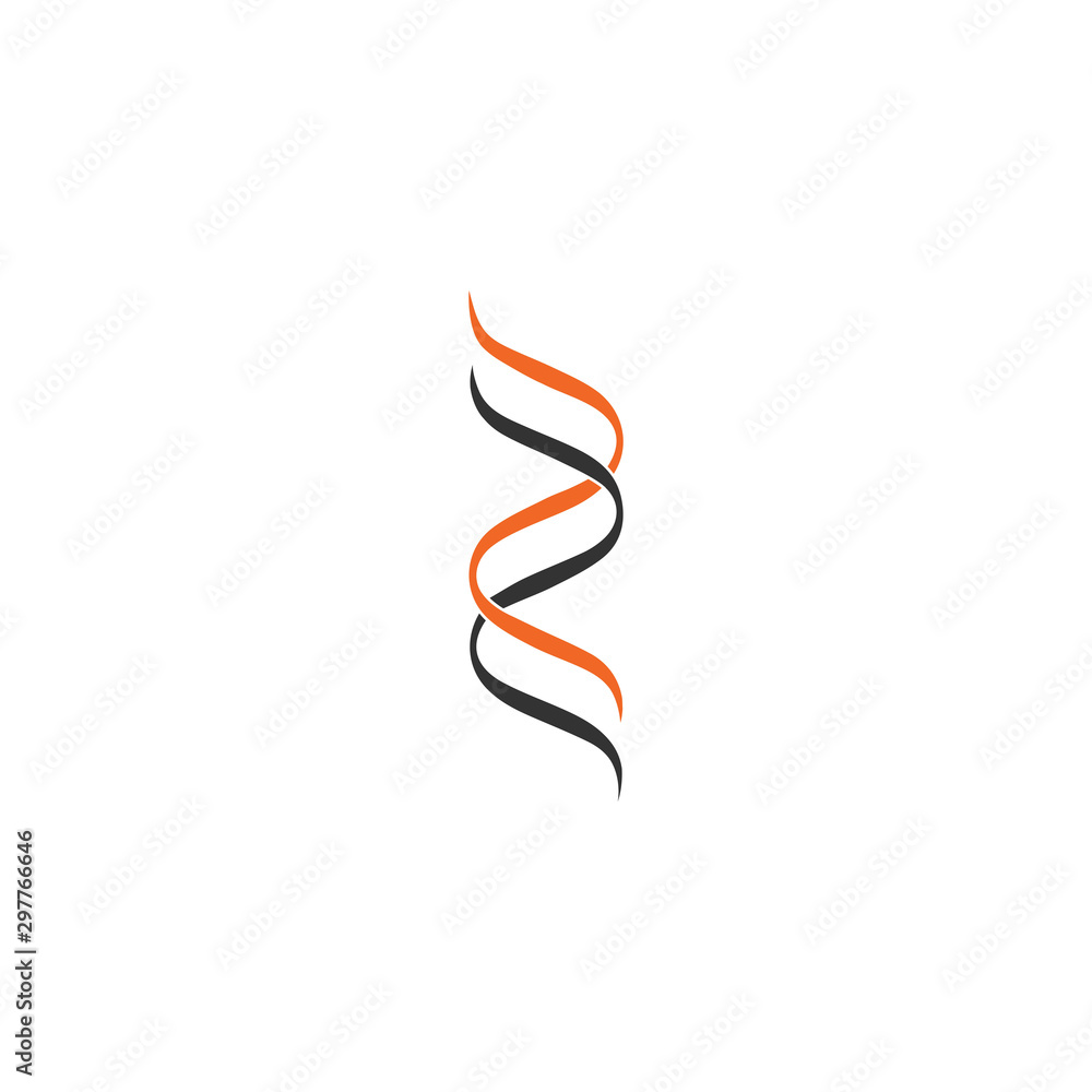 DNA icons Vector RNA gene fun funny chromosome line icon Structure ...