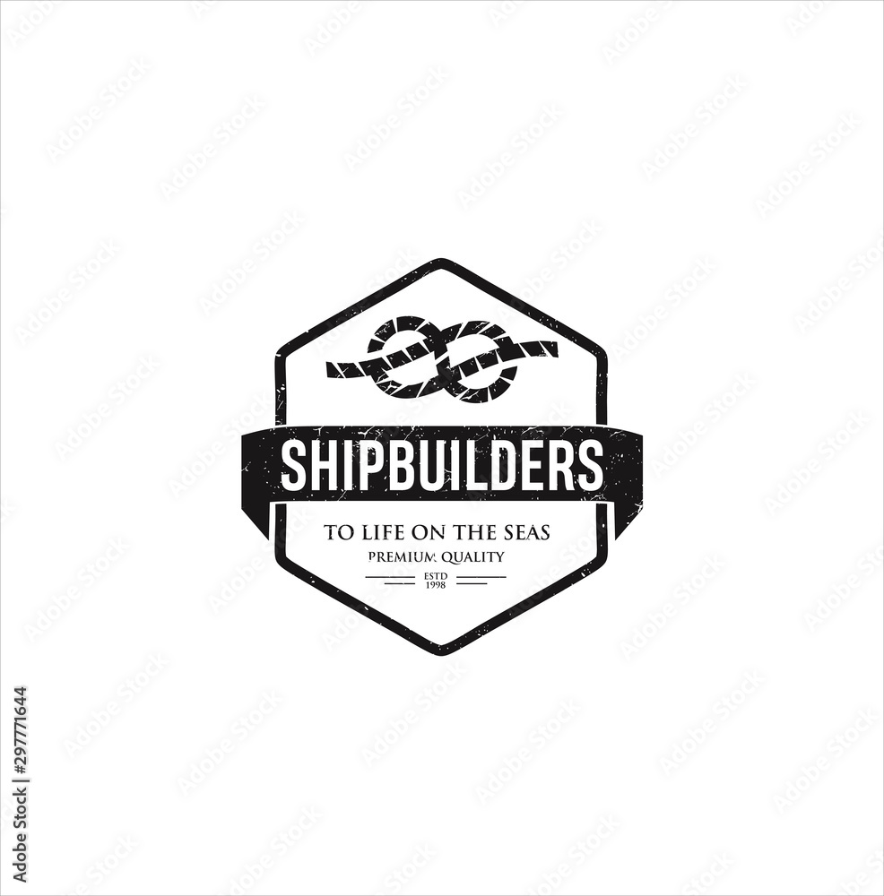 Nautical Logo Badges And Labels Royalty Free Cliparts, Vectors, And ...