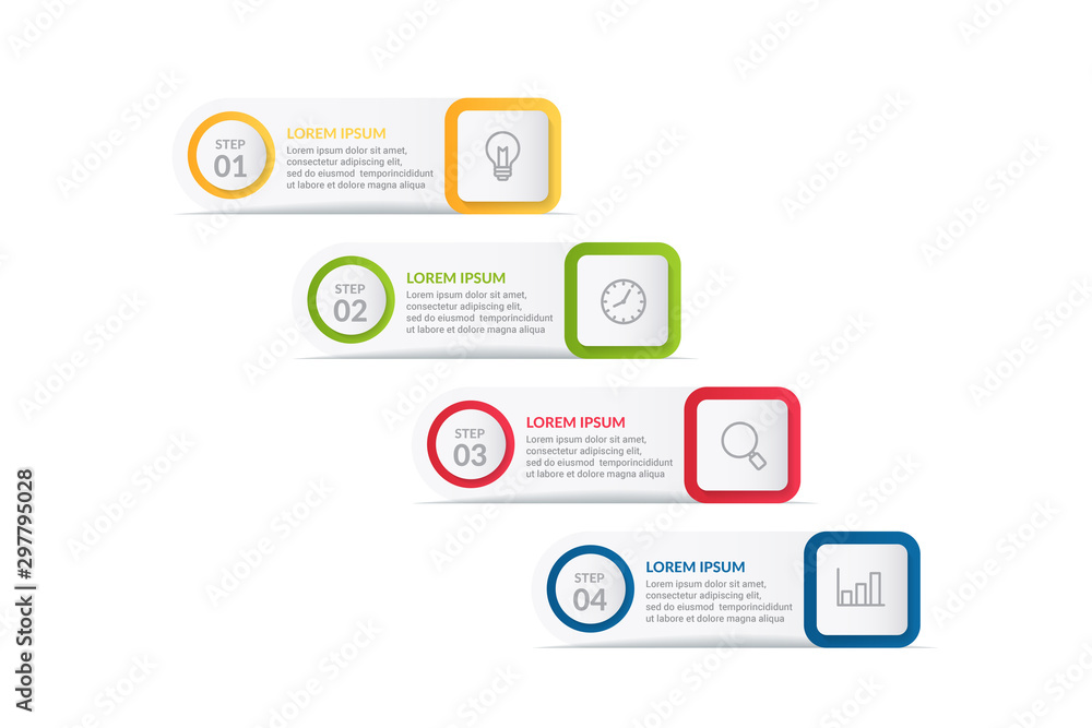 Fototapeta mapa świata dla dzieci infographic flow chart design ...