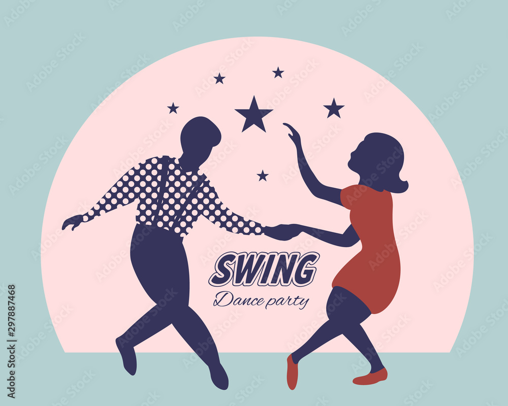 Poster Swing dance party poster – Wall Art | UkPosters