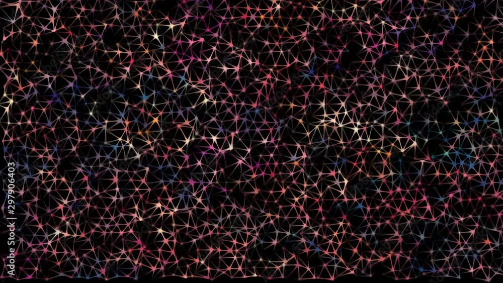 Abstract seamless looped animated background with motion pattern as ...