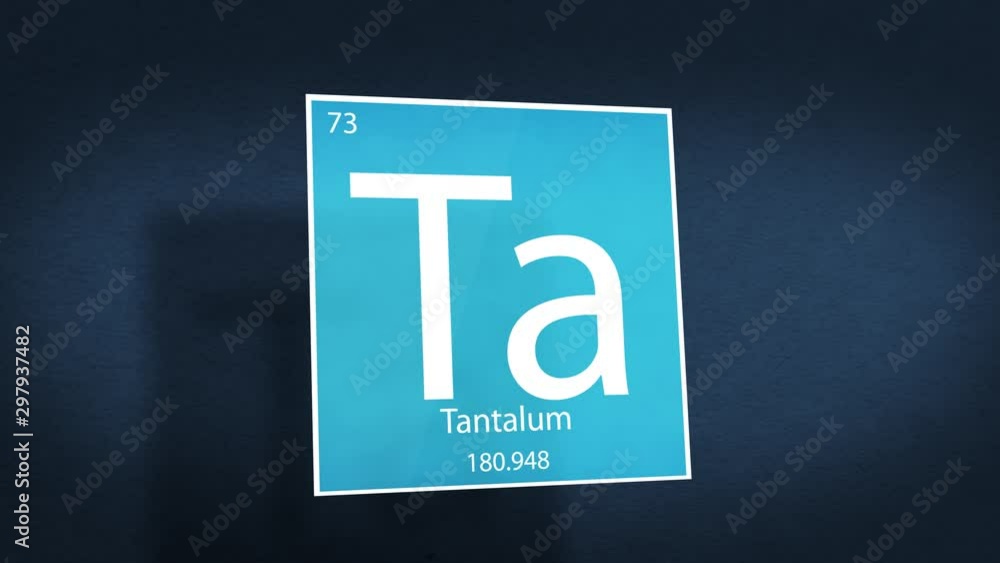 Periodic Table of Elements Cinematic Animated Series - Element Tantalum ...