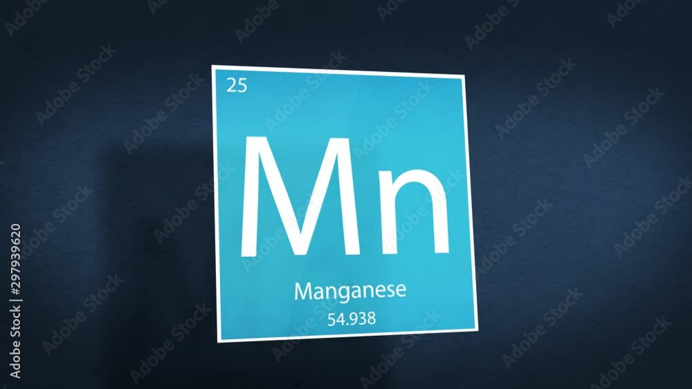 Periodic Table of Elements Cinematic Animated Series - Element Maganese ...