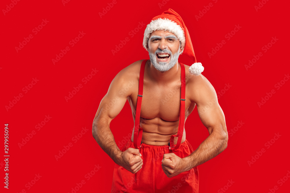 Muscle Santa