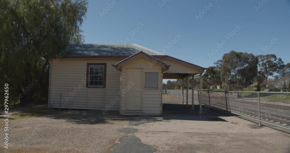Historic Glenrowan train station, where police reinforcements were ...