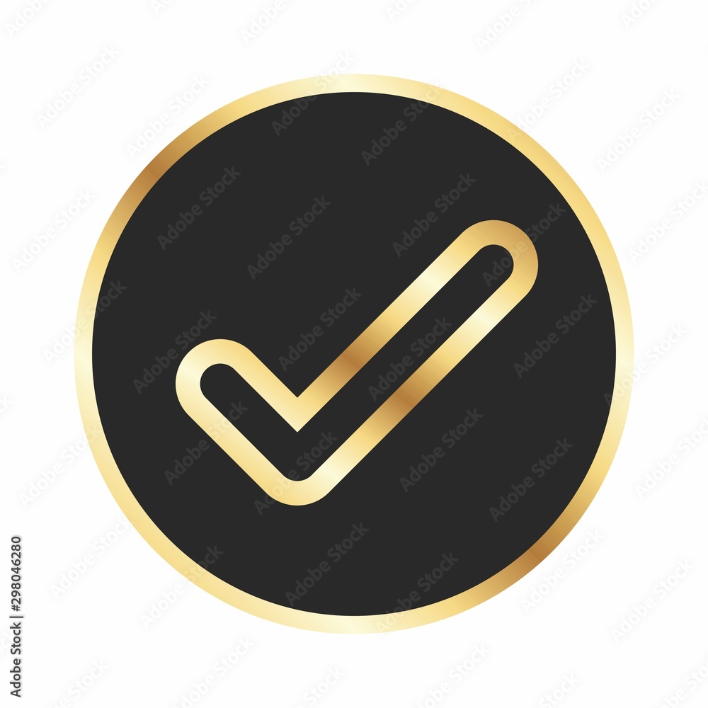 Tick Icon For Your Design,websites and projects. Stock Vector | Adobe Stock