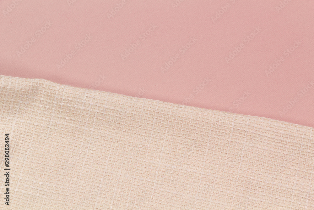 Fabric boucle tweed beige background texture Stock Photo | Adobe Stock