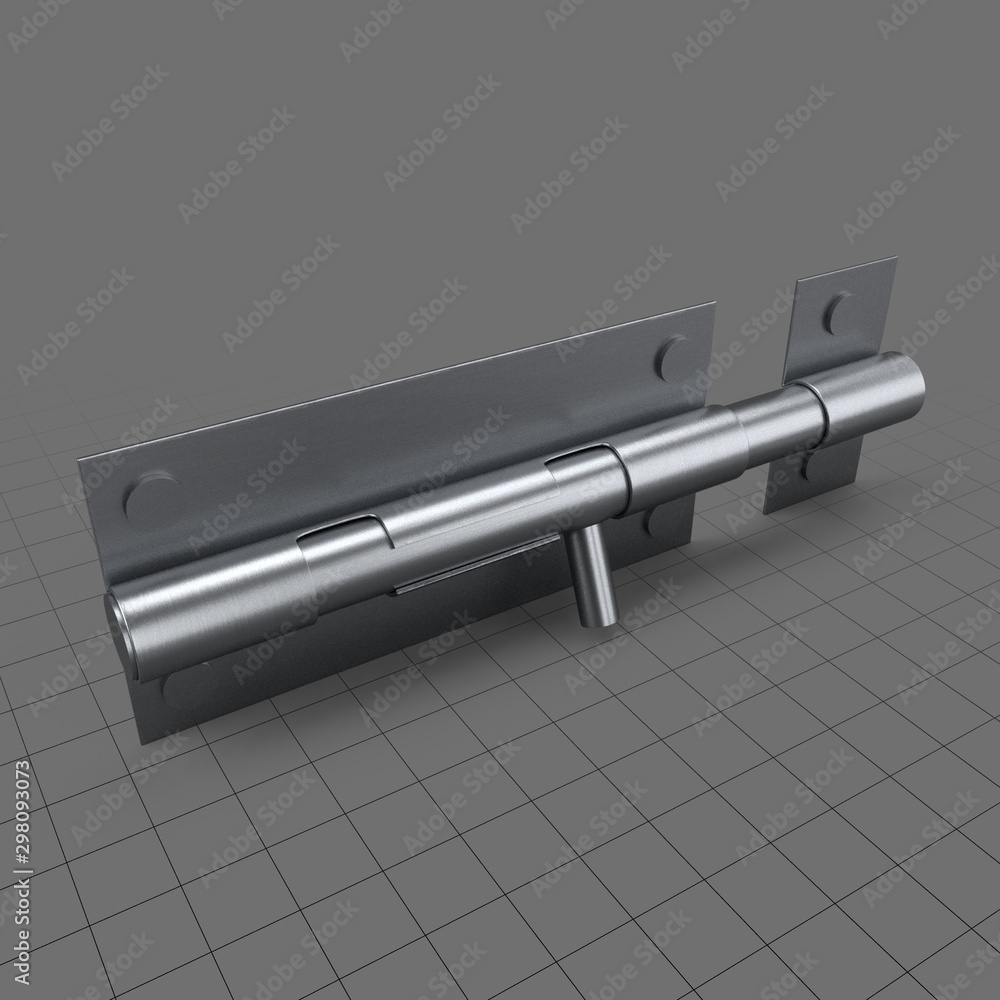 Door latch Stock 3D asset | Adobe Stock