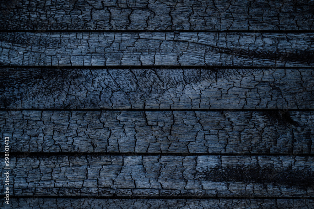 BBQ background. Burnt wooden Board texture. Burned scratched hardwood ...