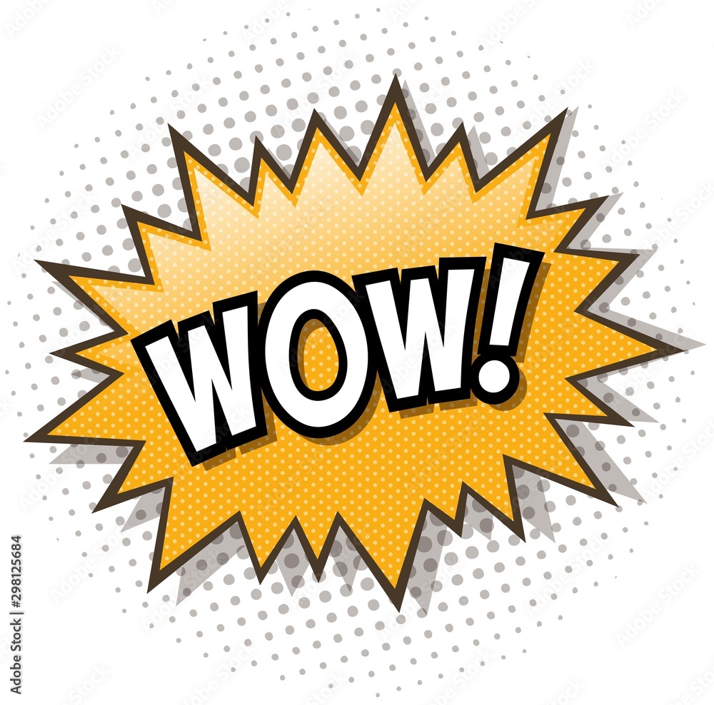 wow pop Stock Vector | Adobe Stock