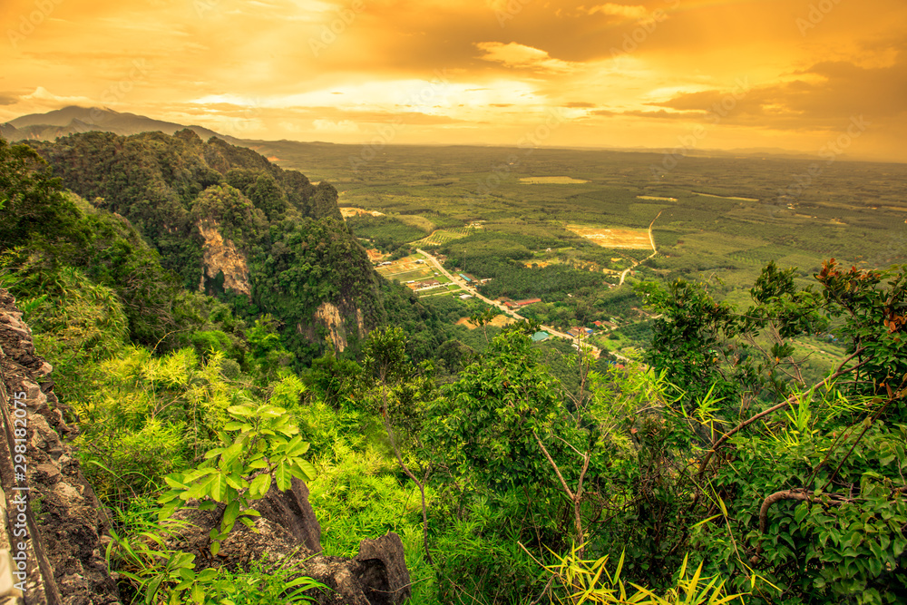 High Angle Nature Photography