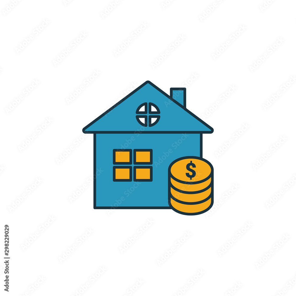 House Loan icon. Simple element from personal finance icons collection ...