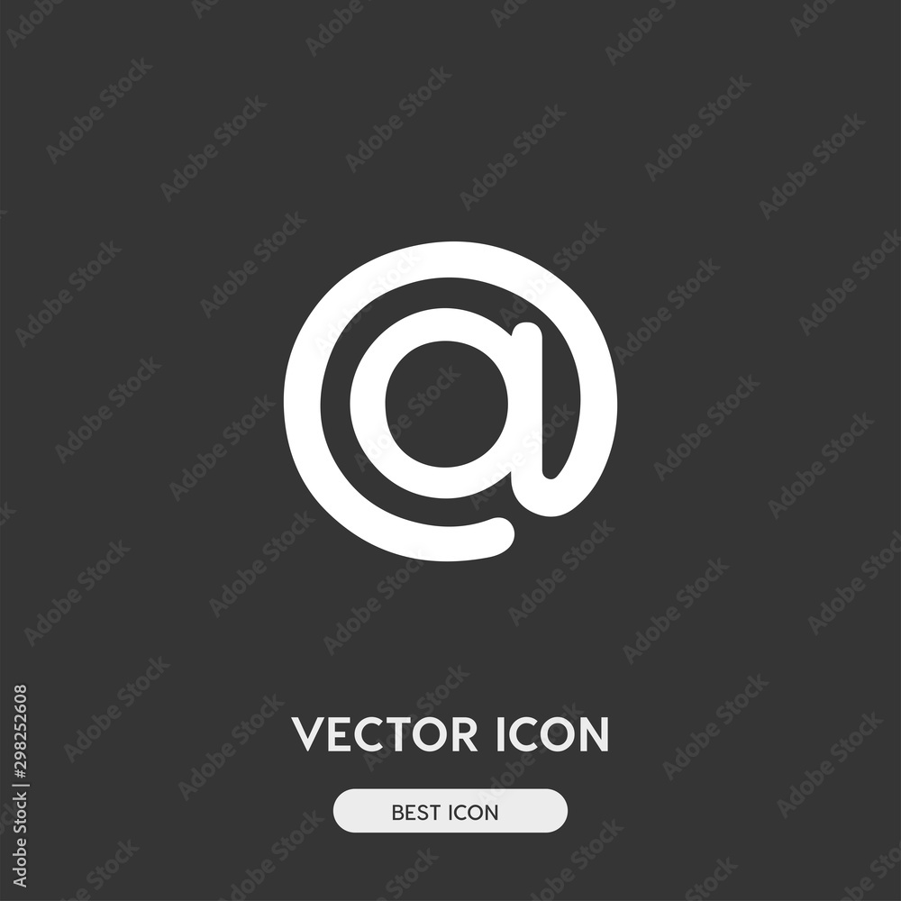 mail.ru logo vector. Mail logo symbol . Stock Vector | Adobe Stock