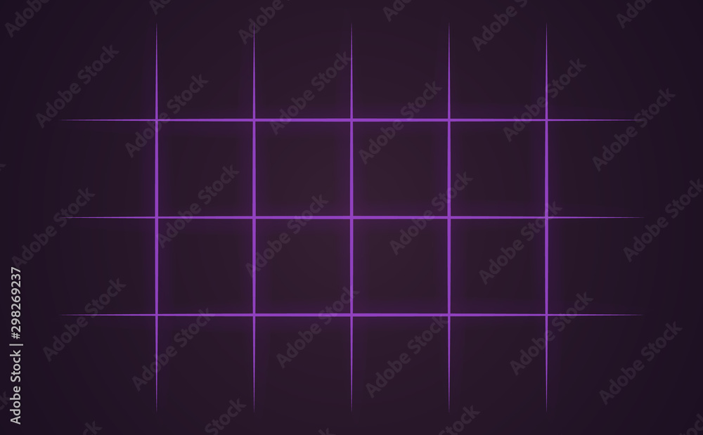 80s background, vector set of elements. Illustration in the style of ...