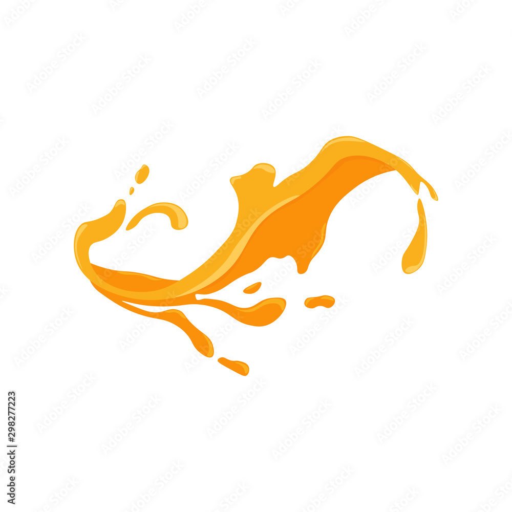 Vector Juice Splash