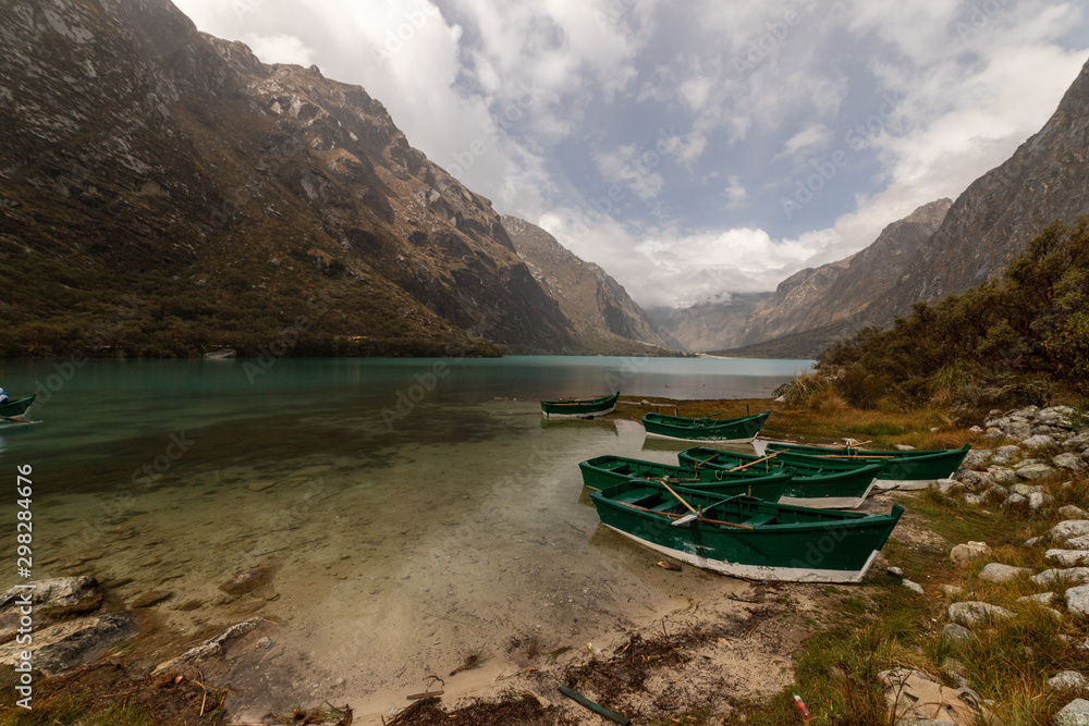 Inspiradores paisajes de la region Ancash del Peru Stock Photo | Adobe ...