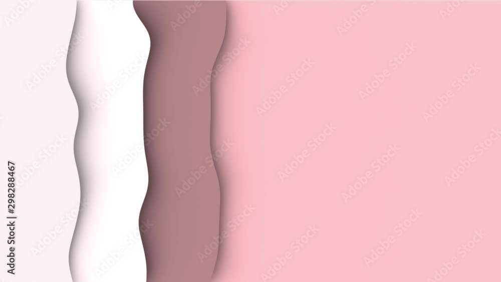 Vidéo Stock Powder pink colors animated motion background with free ...