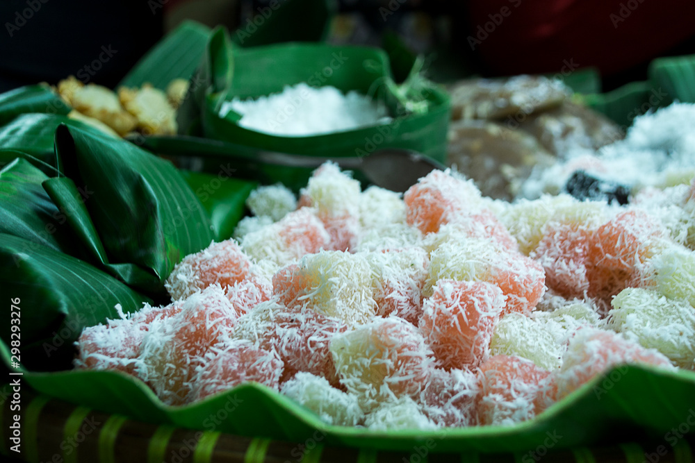 Cethil or cenil is a traditional food of Indonesian people Stock Photo ...