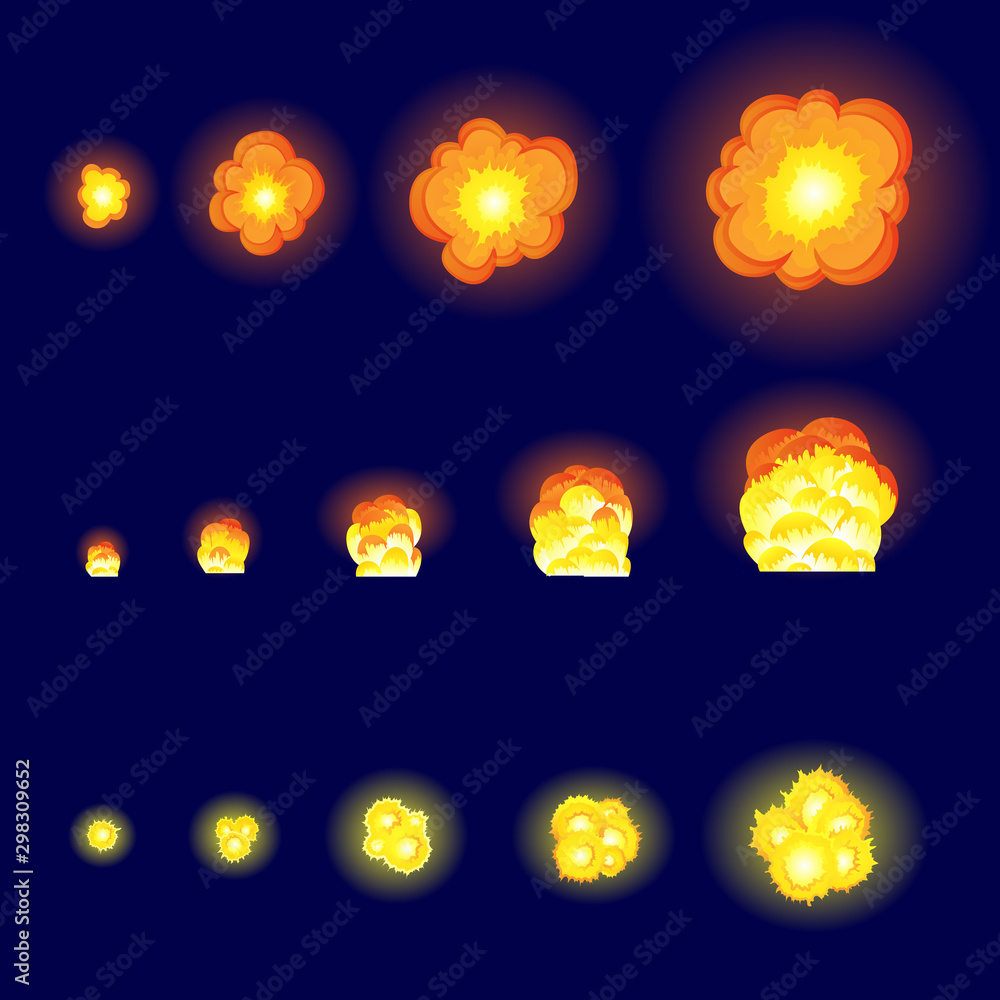 Explosion Animation Flash