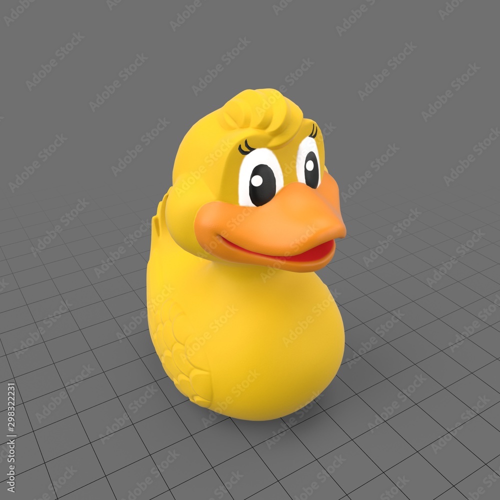 Rubber duck Stock 3D asset | Adobe Stock