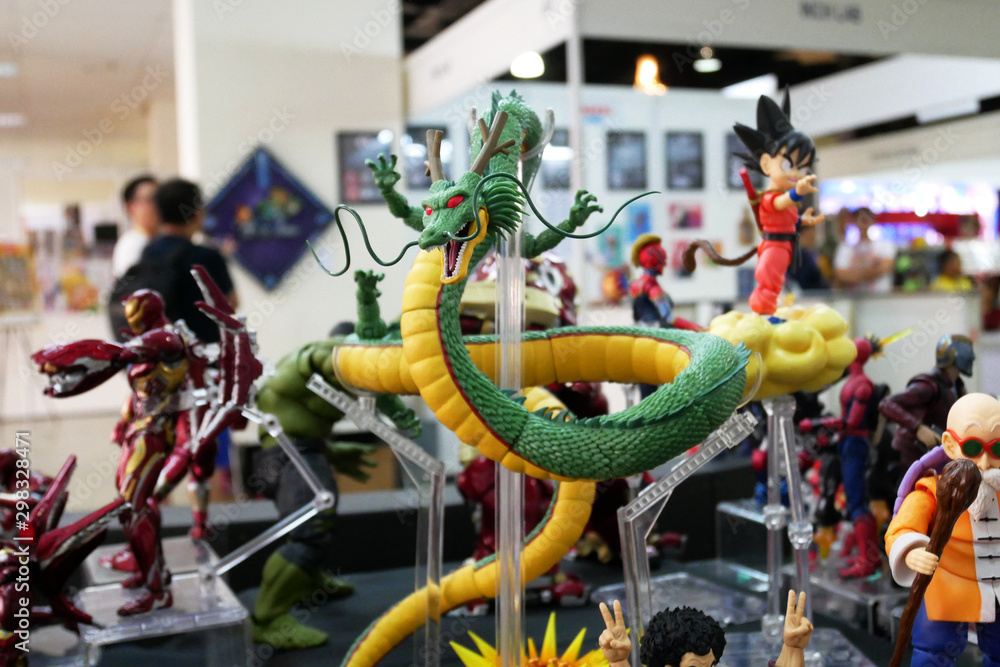 KUALA LUMPUR, MALAYSIA -FEBRUARY 27, 2019: Selected focused of model ...