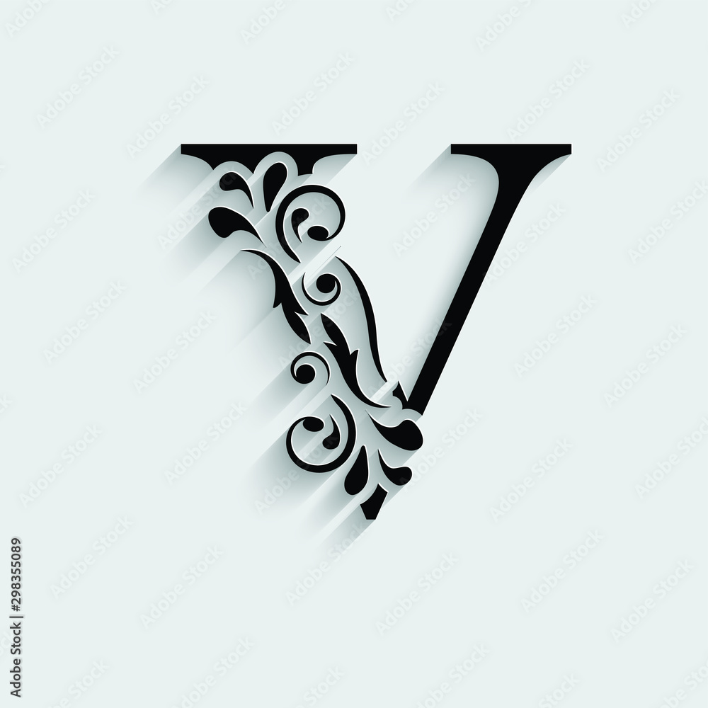 Capital Letter V