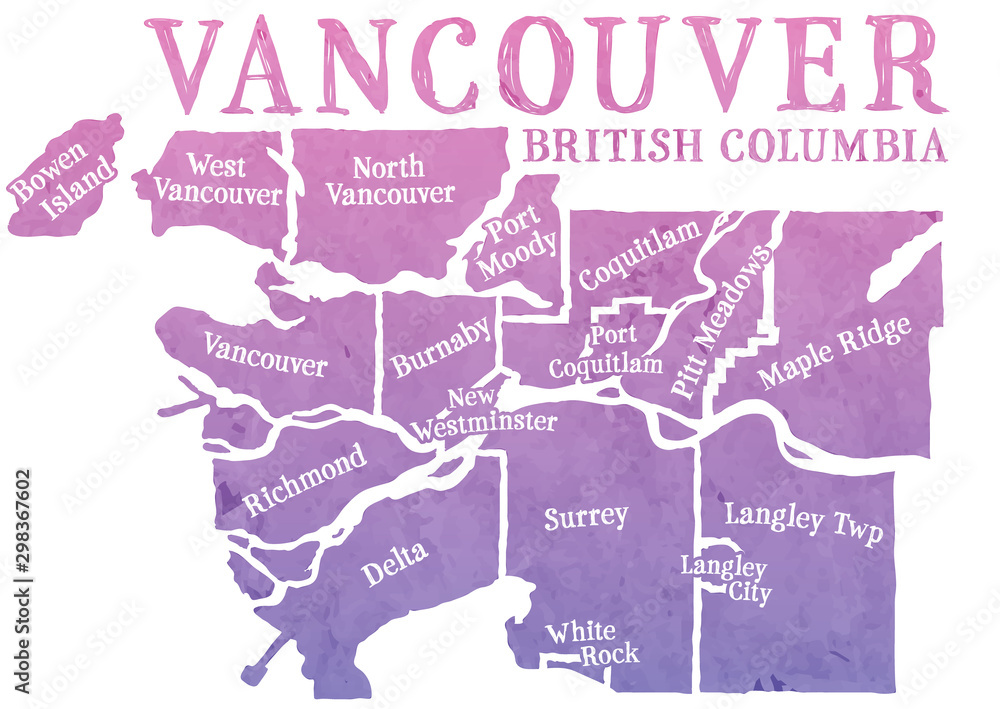 Vancouver Ca Map