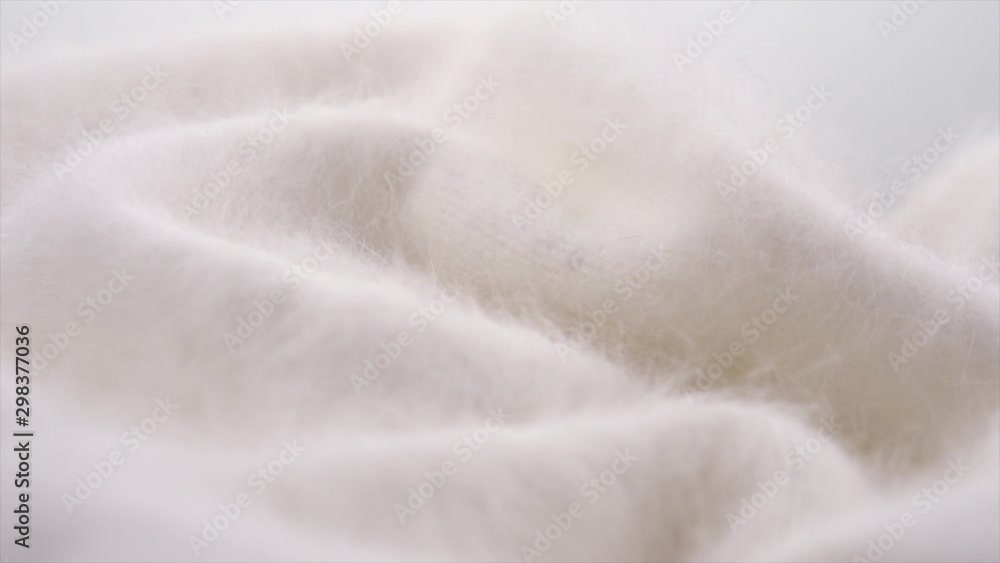 Soft wool background. Alpaca wool mohair clothes texture closeup ...