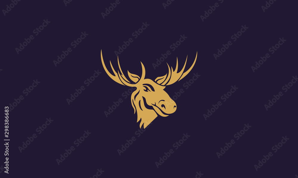 moose logo design inspirations Stock Vector | Adobe Stock