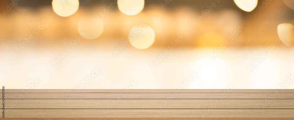 abstract blurred inside corridor interior of luxury restaurant bar ...