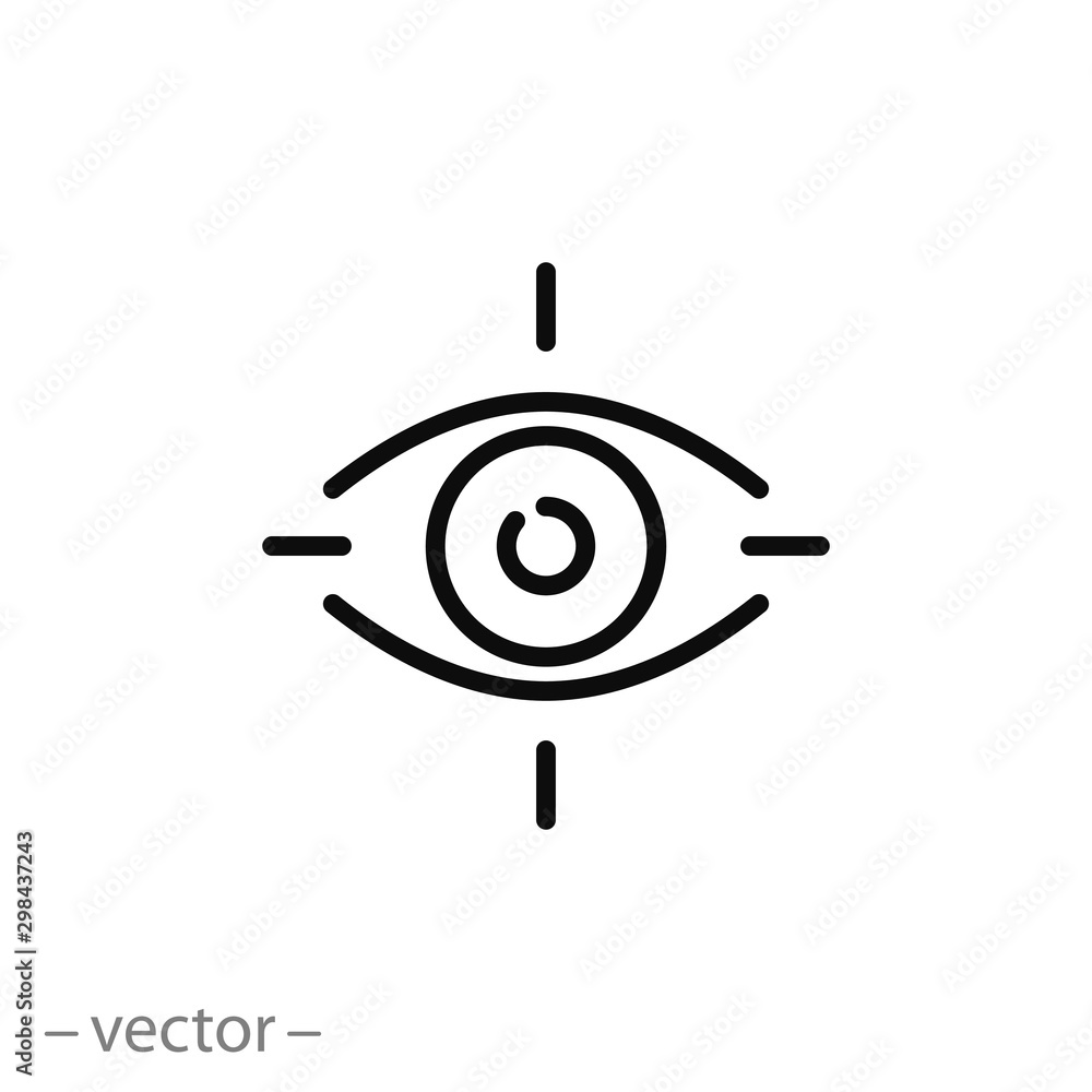 vision mission icon, concept goal company, value statement, purpose ...