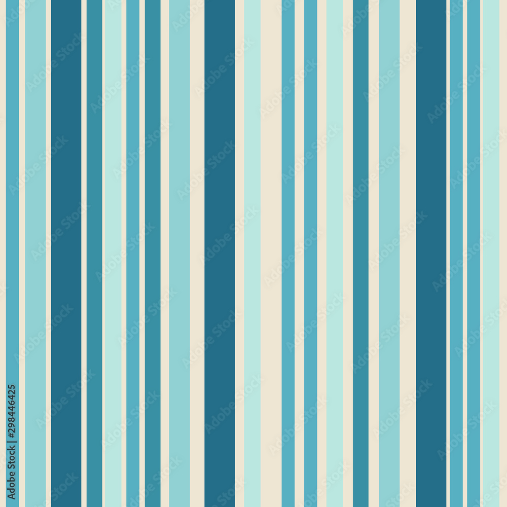 The vertical lines of the blue shades from the lightest to the darkest ...