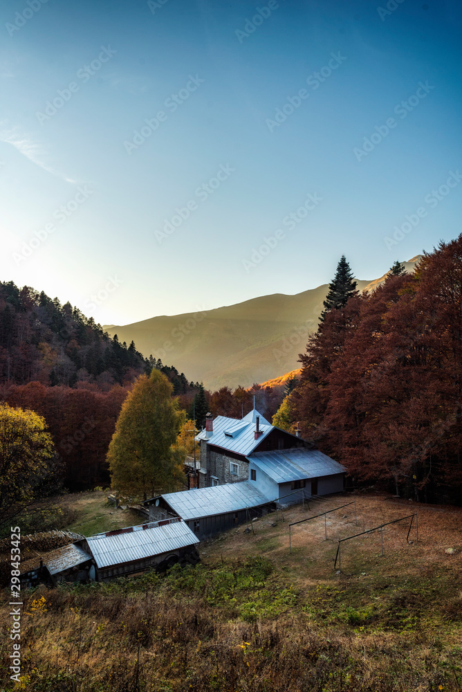 Vasil Levski mountain hut in Old mountain (Stara planina), Central ...