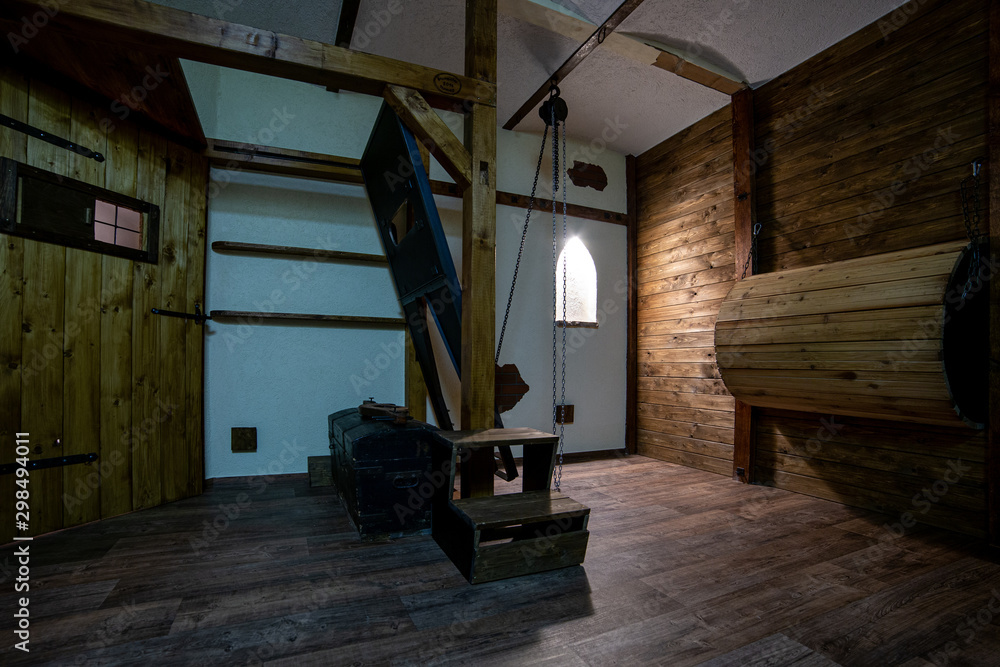 Folterkerer Inquisition BDSM Mittelalter Stock Photo | Adobe Stock