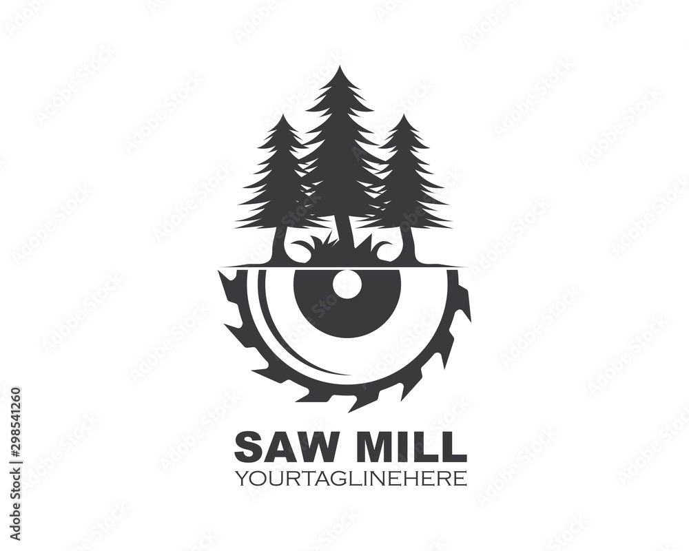 Wood Mill Clip Art